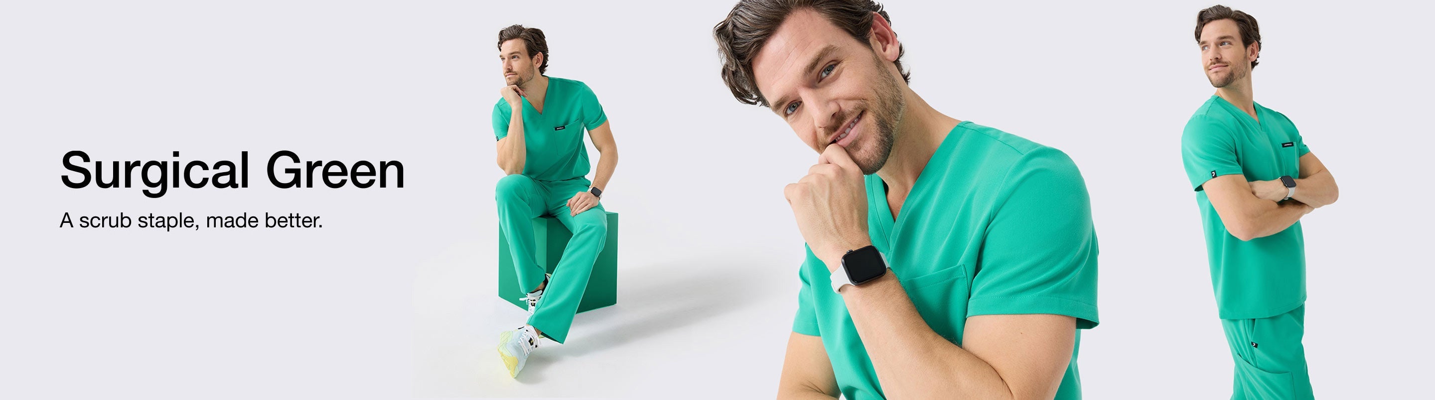 Men's Surgical Green Scrubs | Jaanuu – JAANUU