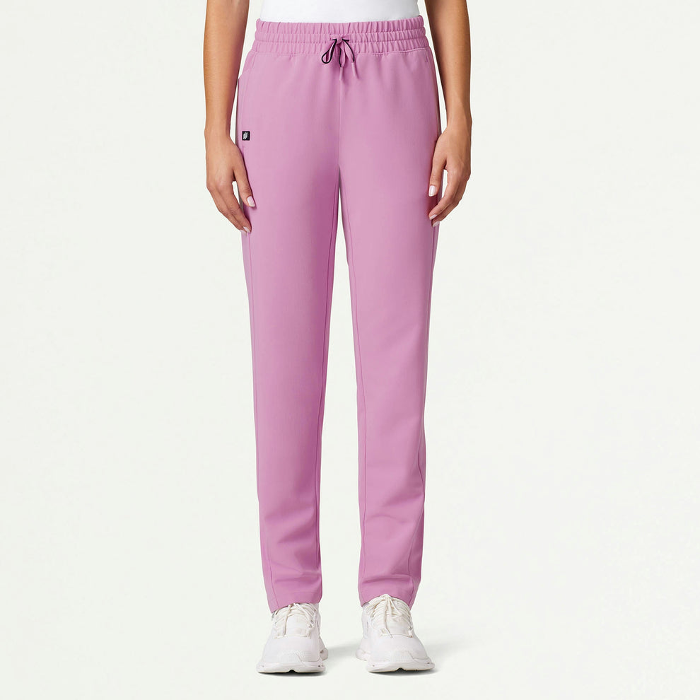Effie Slim 6-Pocket Scrub Pant - Light Magenta – JAANUU
