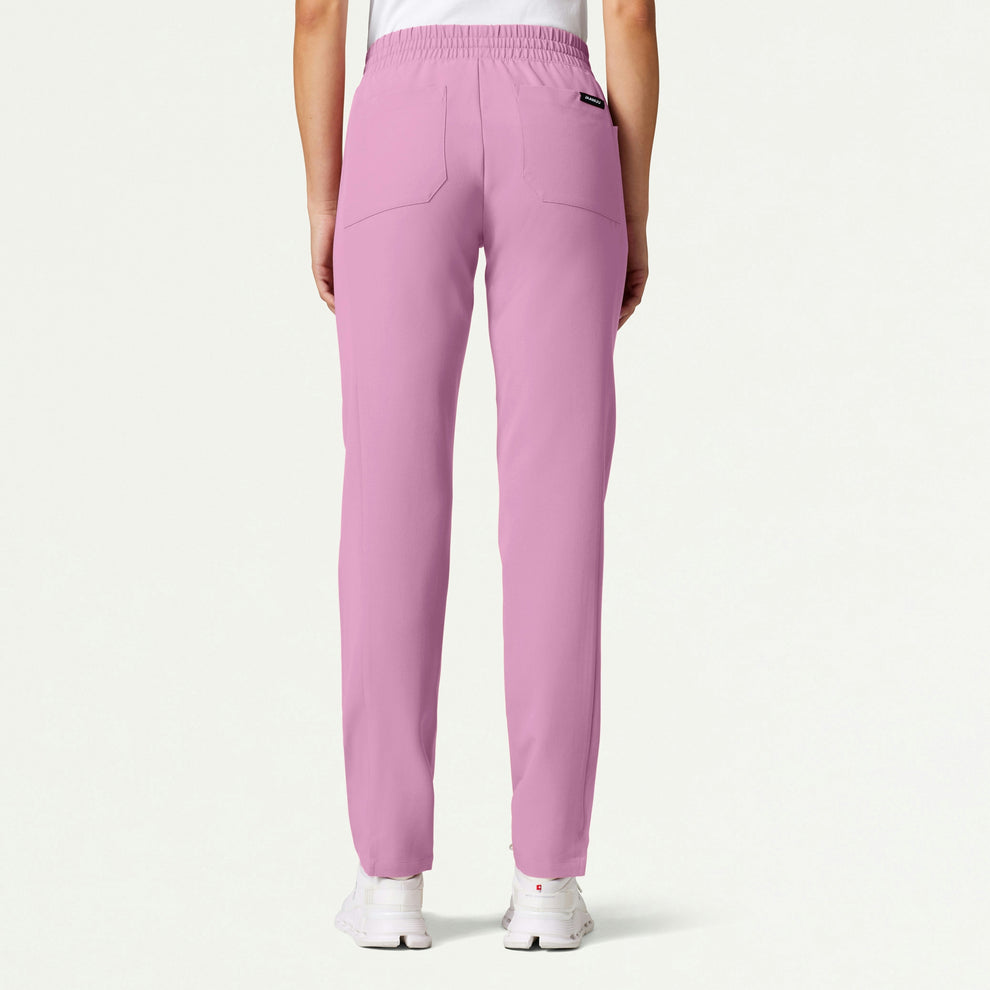 Effie Slim 6-Pocket Scrub Pant - Light Magenta – JAANUU