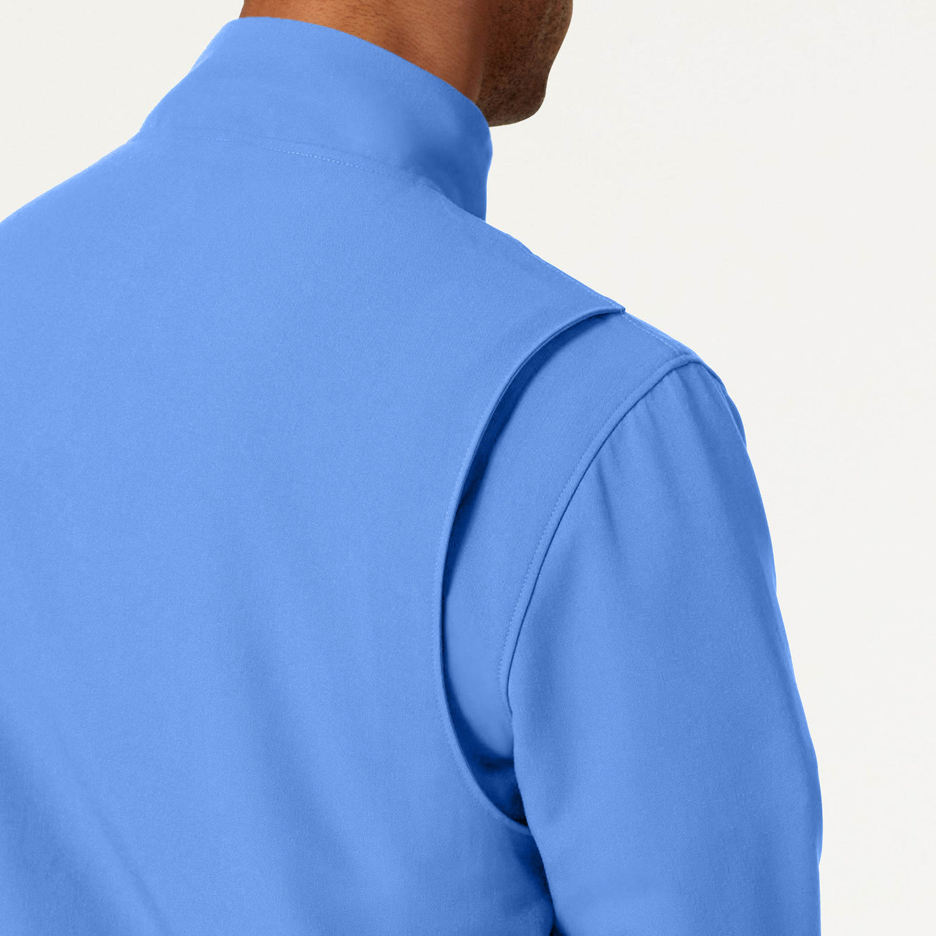 Wolfe Everyday 6-Pocket Scrub Jacket - Ceil Blue – JAANUU