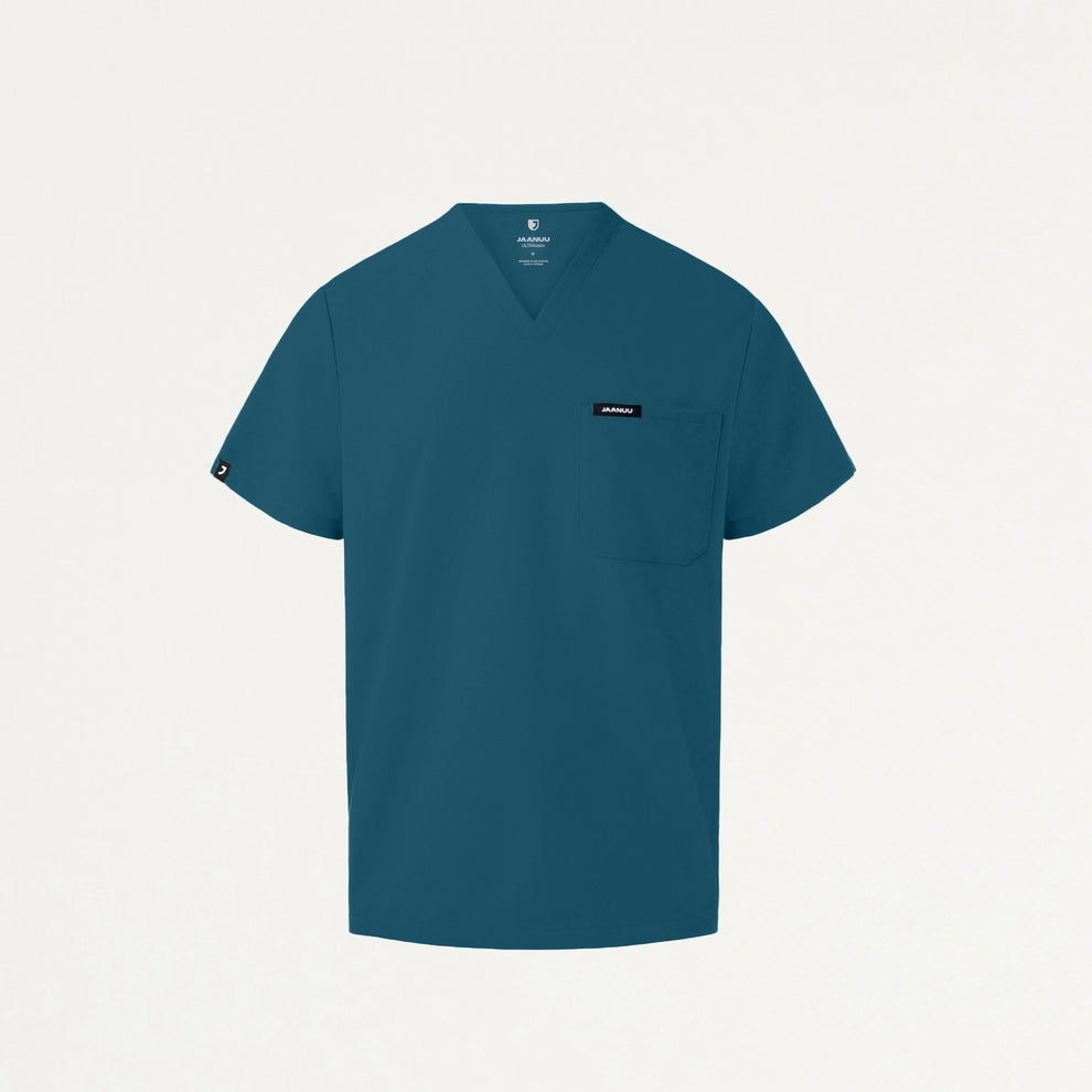 Holmes Everyday 1-Pocket Scrub Top - Caribbean Blue – JAANUU