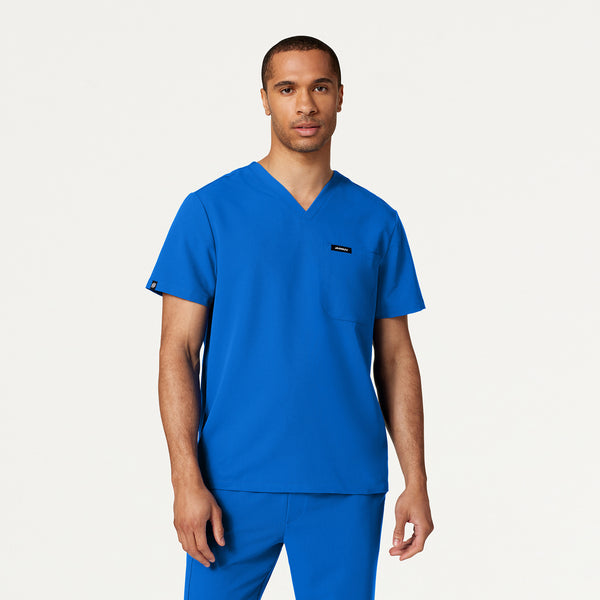 Holmes Everyday 1-Pocket Scrub Top - Royal Blue – JAANUU