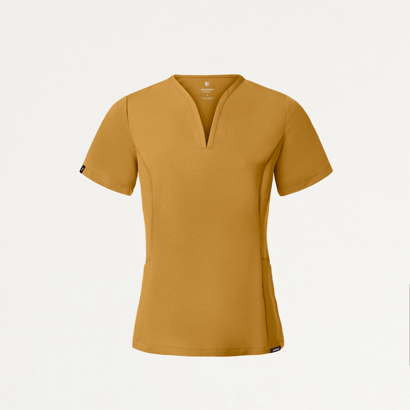 Calix Fit & Flare Scrub Top - Cider – Jaanuu