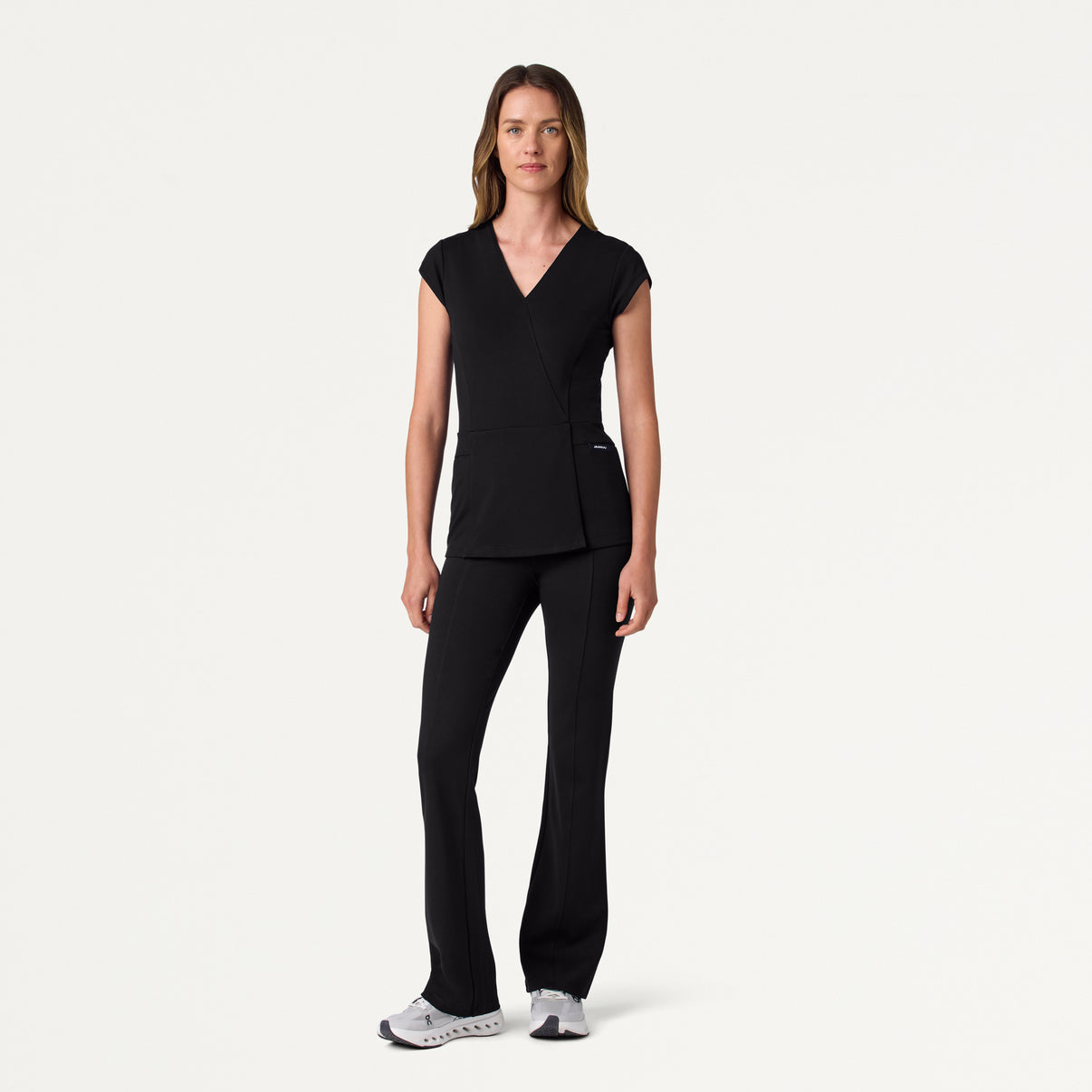 Ivy UltraSOFT™ Yoga Scrub Pant - Black – JAANUU