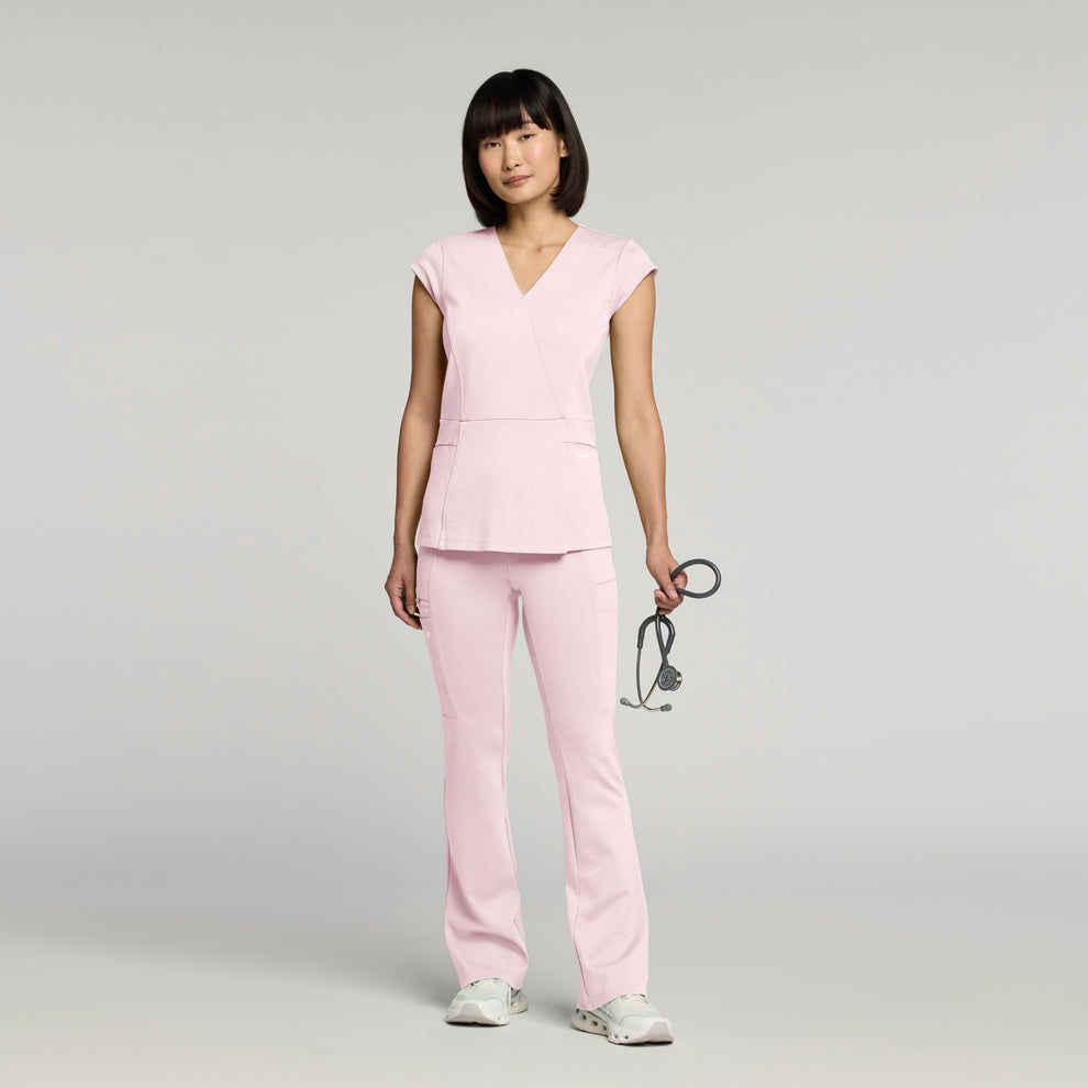 Perri UltraSOFT™ Yoga Scrub Pant - Rose Quartz – JAANUU